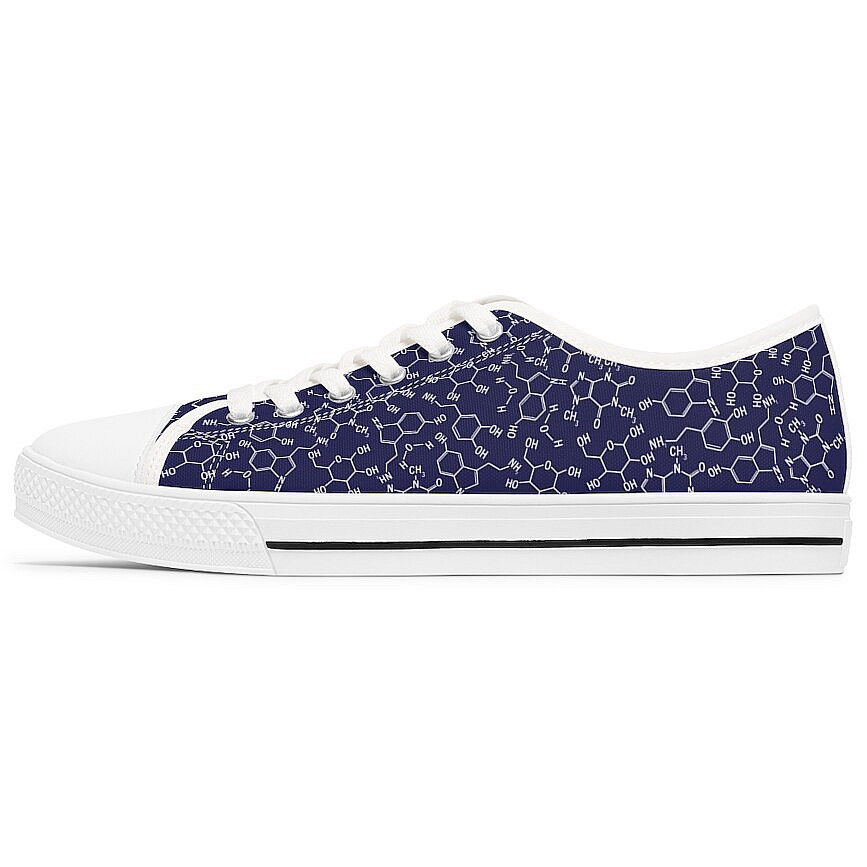 Organic Chemistry Low Top Sneakers - STEM Goodies