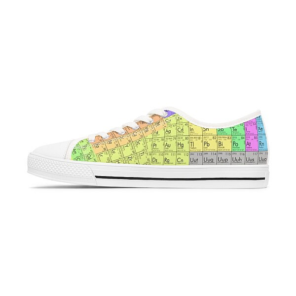 Periodic Table Low Top Sneakers - STEM Goodies