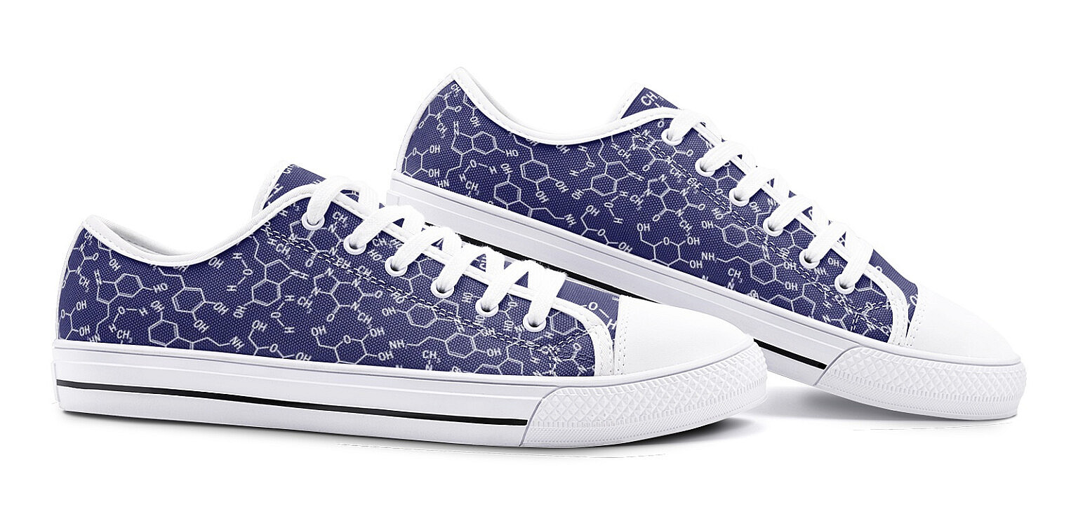 Chemistry Low Top Canvas Shoes - STEM Goodies